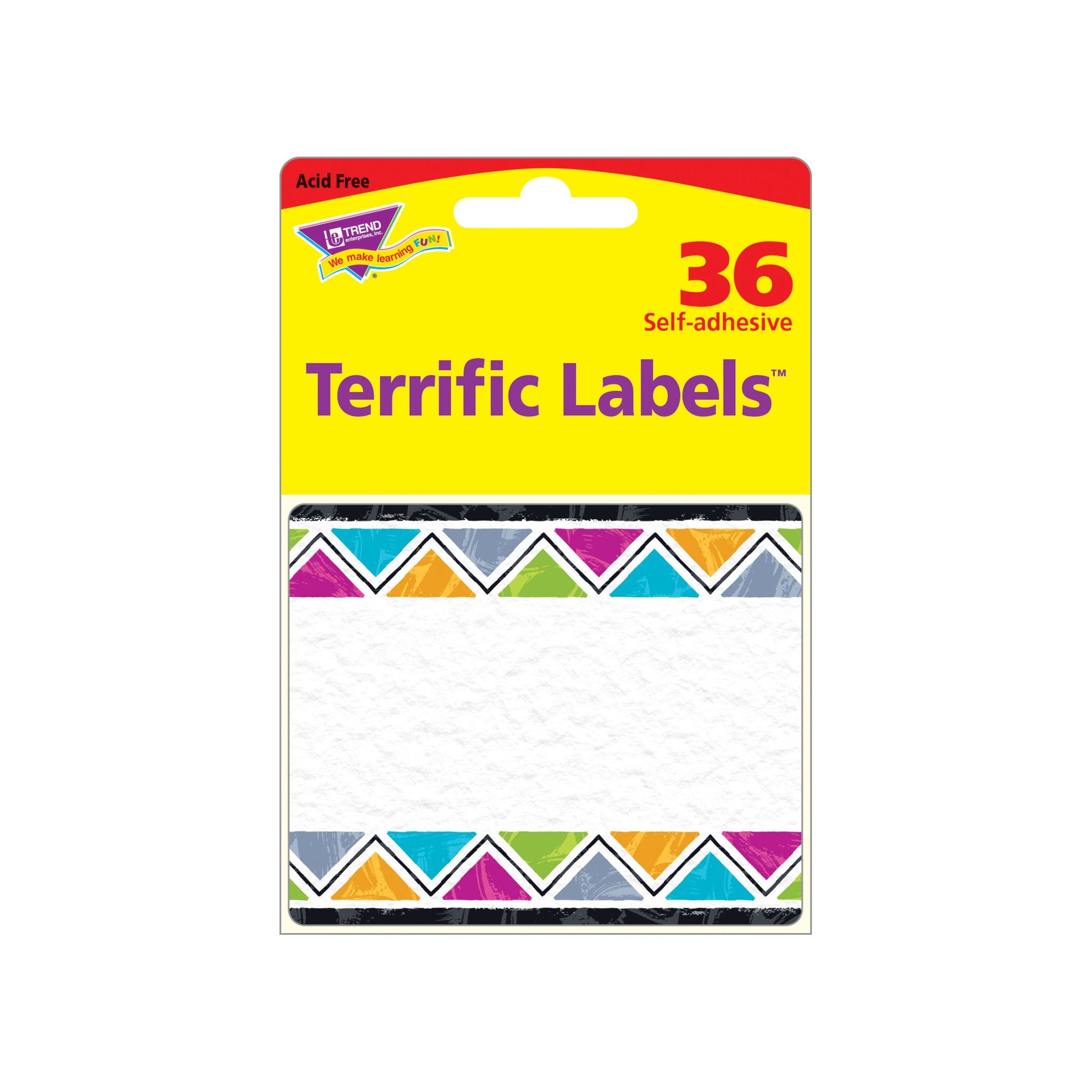 Terrific Labels™ Color Harmony Triangles T68128 — TREND enterprises, Inc.