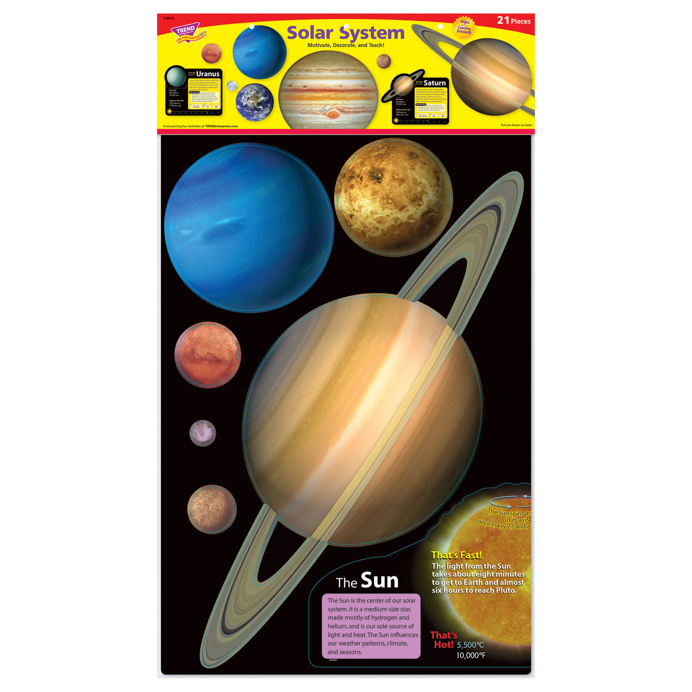 Bulletin Board Set Solar System T8014 — TREND enterprises, Inc.