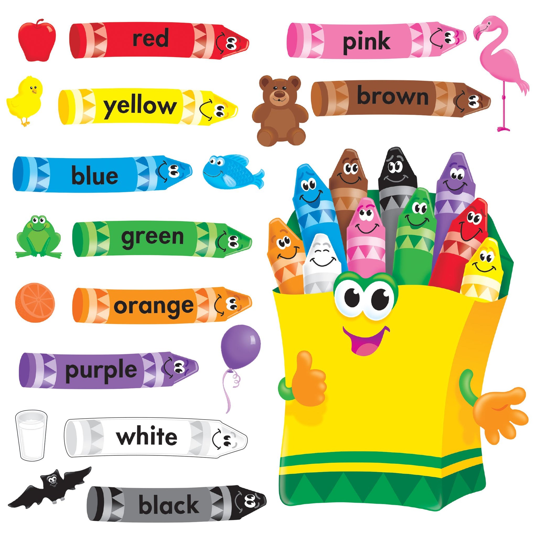 Bulletin Board Set Colorful Crayons T8076 — TREND enterprises, Inc.