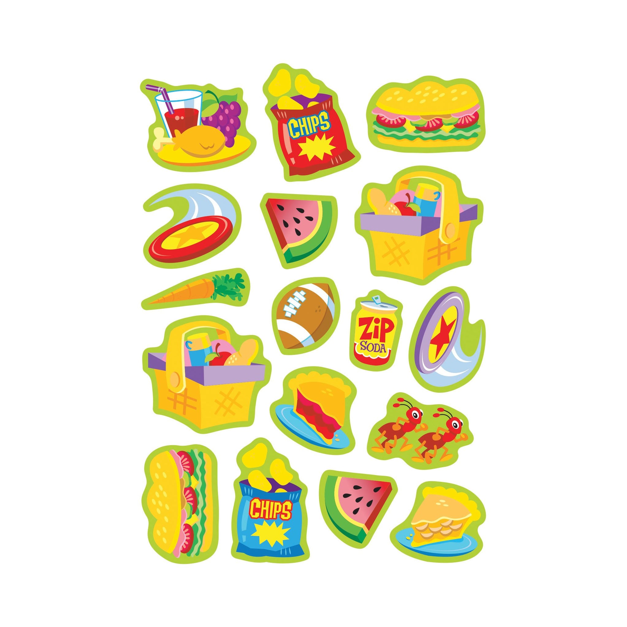 Scratch n Sniff Stinky Stickers Perfect Picnic, Apple Pie scent T83025 ...