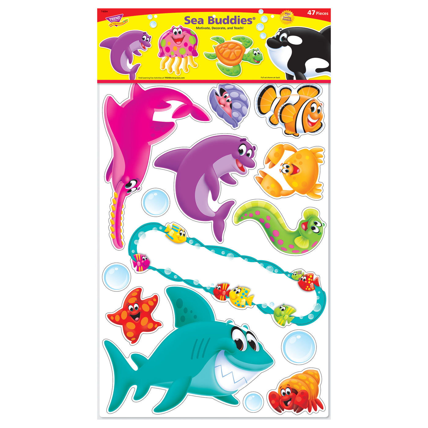 Bulletin Board Set Sea Buddies™ T8304 — TREND enterprises, Inc.