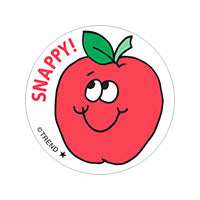 Scratch 'n Sniff Stinky Stickers Snappy, Apple scent T83619 — TREND ...