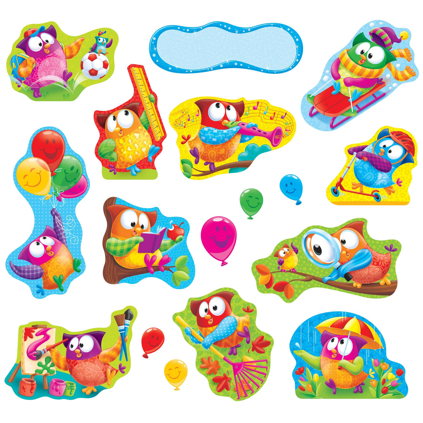 Bulletin Board Set Owl-Stars!® Characters T8365 — TREND enterprises, Inc.