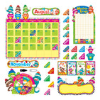 Bulletin Board Set Sock Monkeys Calendar T8416 — TREND enterprises, Inc.