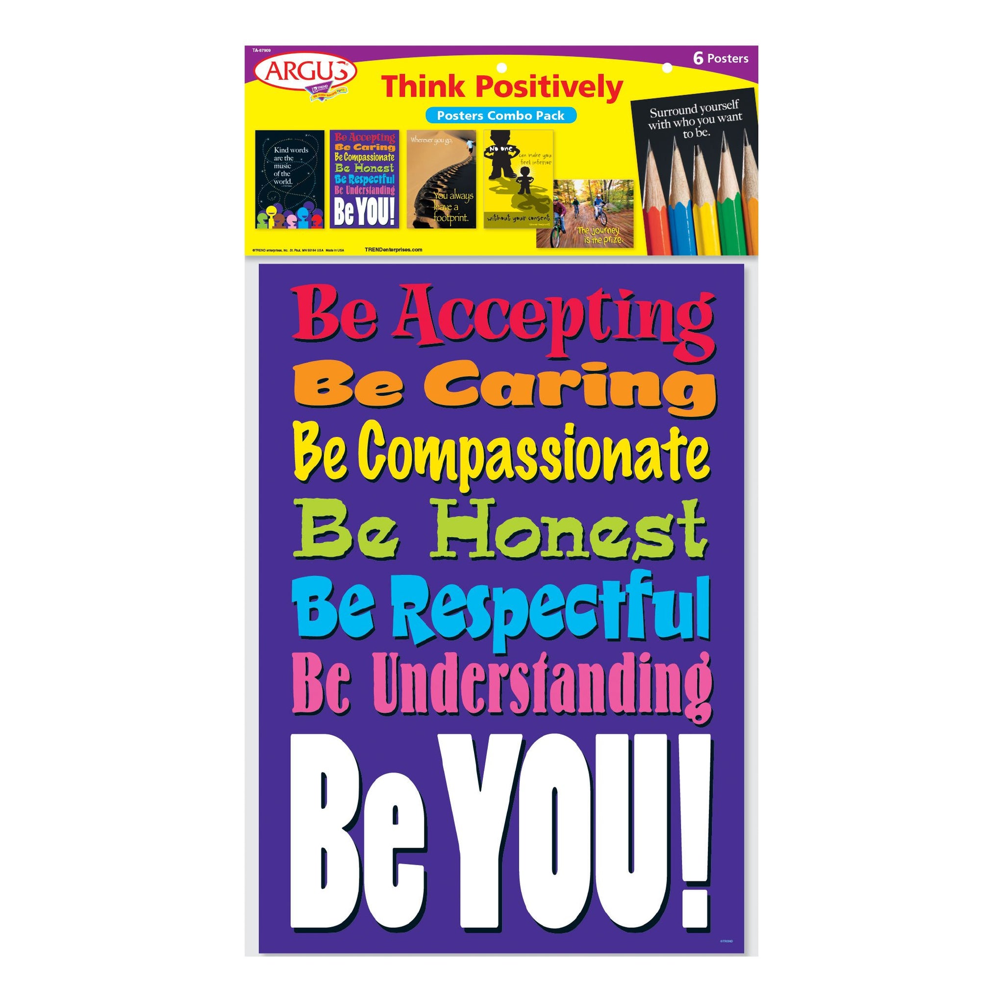 ARGUS® Posters Combo Pack Think Positively TA67909 — TREND enterprises ...