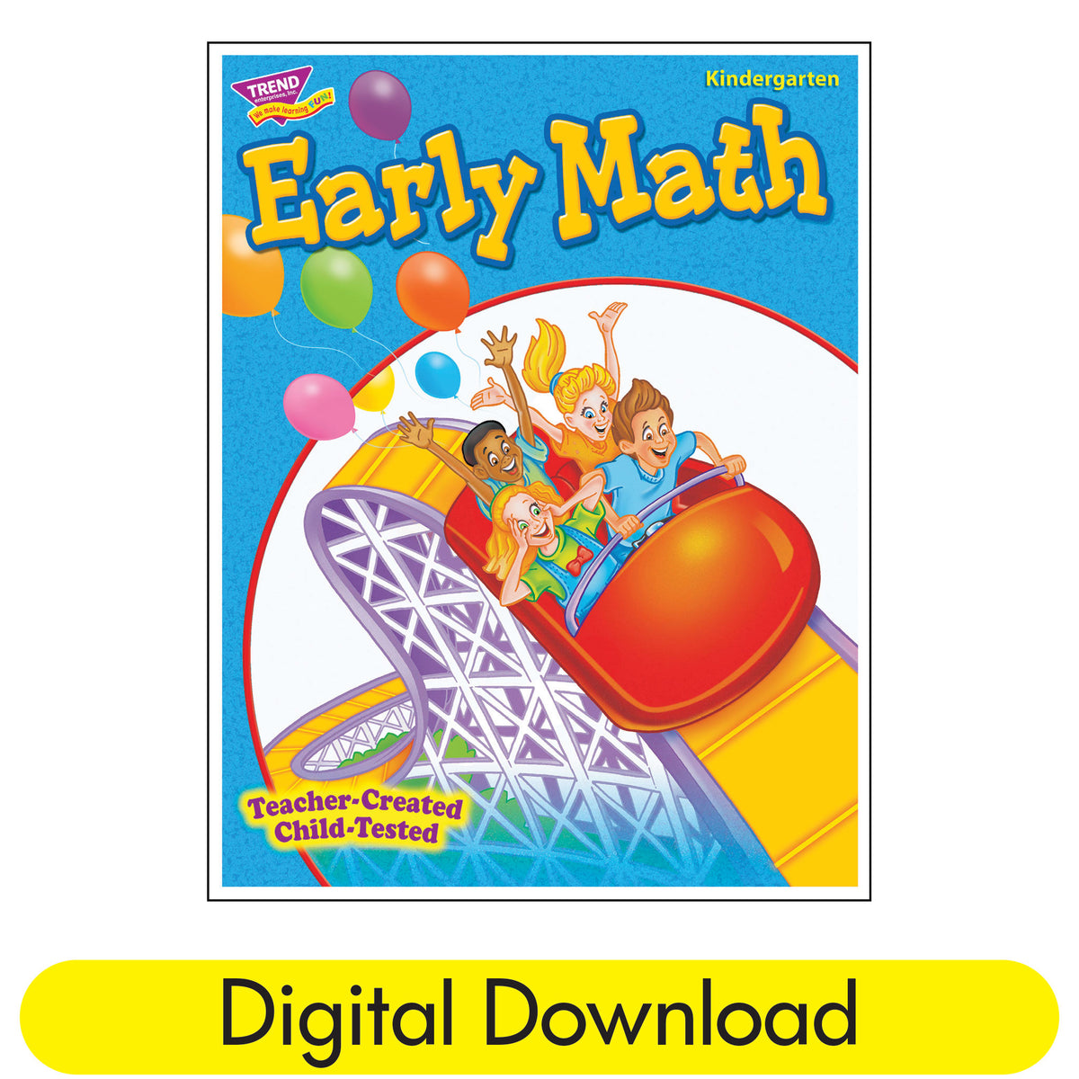 Printable Workbook Early Math Kindergarten P14005 — TREND enterprises, Inc.