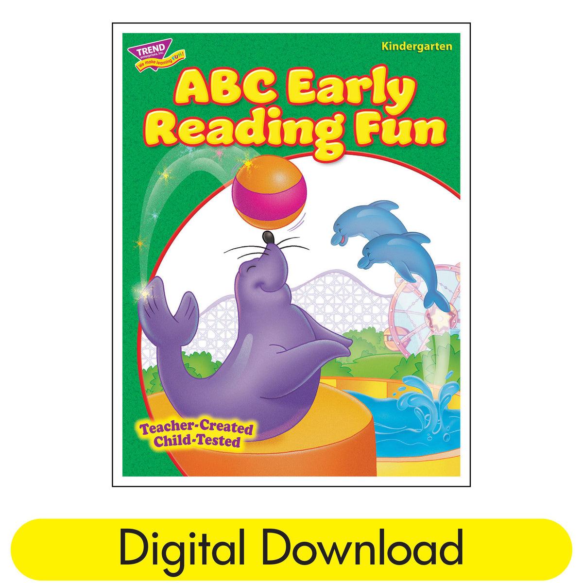 Printable Activity Workbook ABC Early Reading Fun Kindergarten P14105 ...